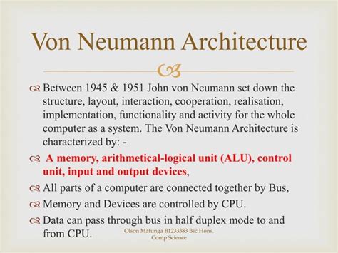 von neumann vs harvard architecture ppt