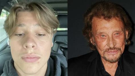 Johnny Hallyday son petit fils Cameron Smet se dévoile sur TikTok il