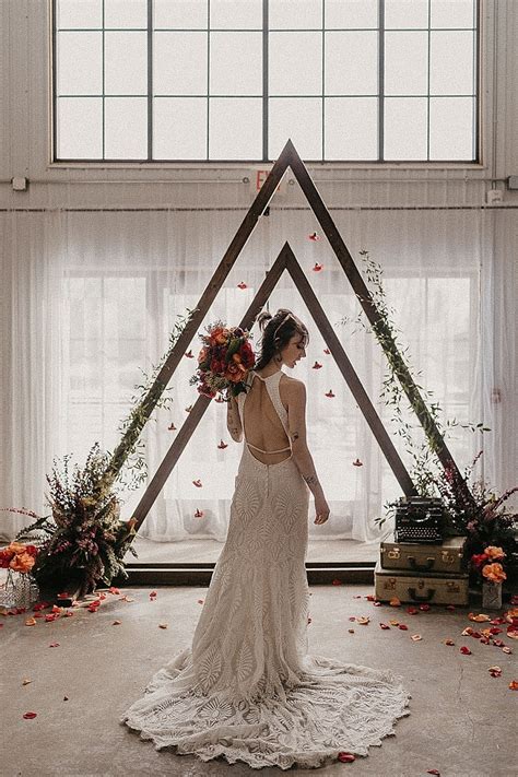 Vintage Pop Intimate Boho Wedding Inspiration Boho Wedding Blog
