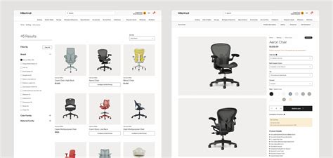 Composable Commerce Ui Ux Design Millerknoll Case Study