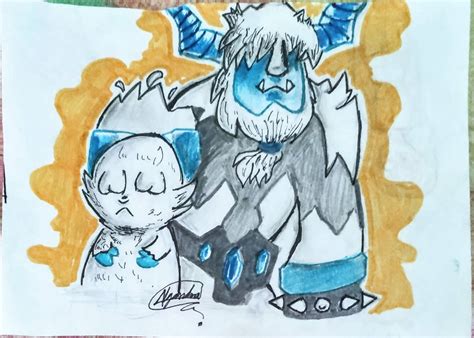 Snocub And Himbrr By Ichessbunny On Deviantart