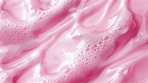 An Elegant Display Of Gel Serum Texture Highlighted By Delicate Water