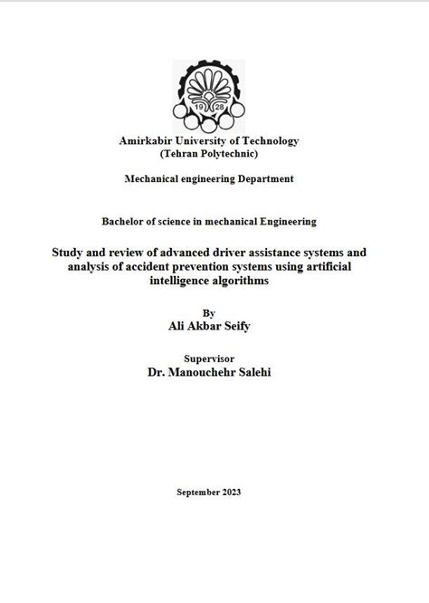 Aliakbar Seify On Linkedin Thesisdefense Graduated Appreciation