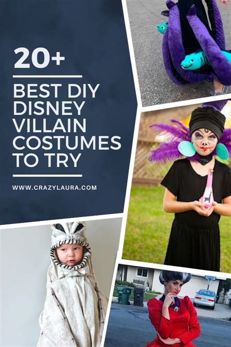 20 Diy Disney Villain Costumes To Become The Baddest