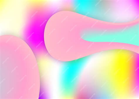 Premium Vector Fluid Dynamic Background With Liquid Shapes And Elements