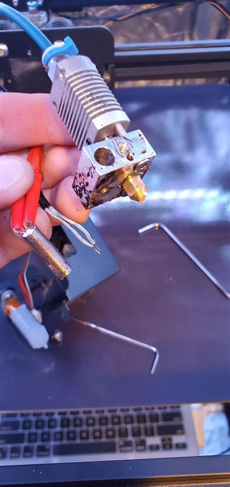 I Broke My Thermistor Didnt I R3dprinting