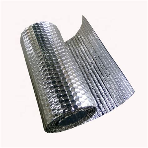Double Sided Aluminium Bubble Foil Insulation Heat Resistant Insulation Material China Bubble