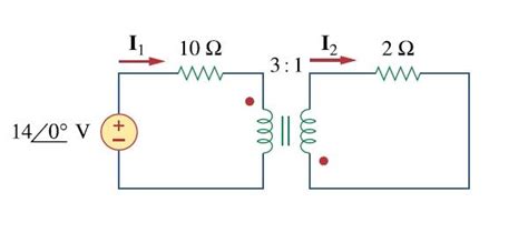 solved determine i1 and i2 in the circuit shown below