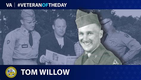 Veteranoftheday Army Veteran Tom Willow Va News