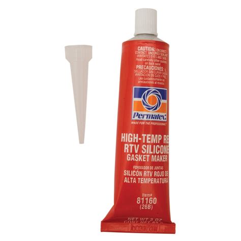 Buy Permatex 81160 Hi Temp Red Form A Ket Silicone Sealant 3 Oz
