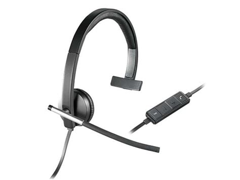 Logitech Usb Headset Mono H650e Black Billig