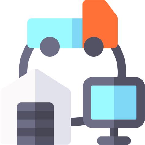 Outsource Order Fulfillment Basic Rounded Flat Icon