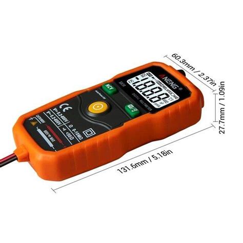 Aneng Q1 True Rms Digital Multimeter Auto Button 9999 Counts Bar Graph