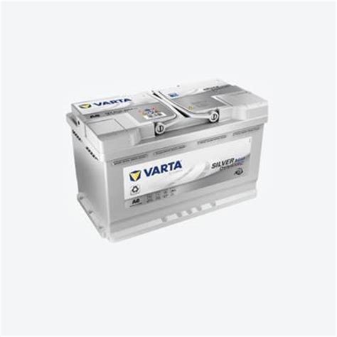 VARTA A6 Silver Dynamic AGM 12V 80Ah 800A Autobatterie Start Stop 580
