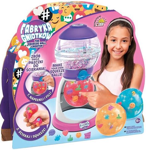 Cobi Squeeze Ball Fabryka Gniotk W Cha Zestaw Kreatywny Niskie