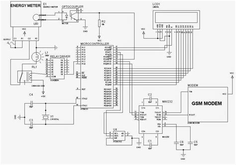 Energy Meter Billing Using Gsm And 8051 All About Circuits