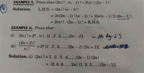Example 5 Prove That 2 N N 1 2n 2 N 1 Begin Array L T