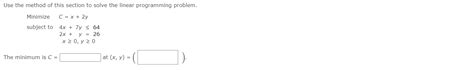 Solved Use The Method Of This Section To Solve The Linear Chegg