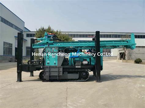 Water Well Drilling Rig 280m Depth Hydraulic Mine Drilling Rigs Rotary