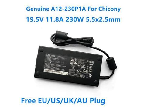CHICONY A12-230P1A 19.5V 11.8A 230W 5.5x2.5mm A17-230P1A AC Adapter For ...