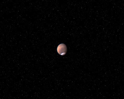 Mars South Polar Ice Cap