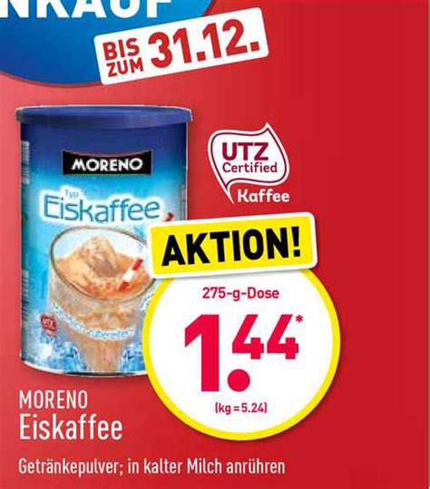 Moreno Eiskaffee Angebot Bei Aldi Nord 1prospektede