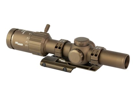 Sig Sauer Tango Msr 1 6x24mm Rifle Scope In Coyote Brown