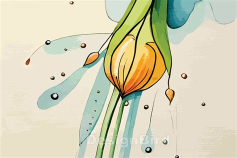 Lily Flower Watercolor Art Illustrations Graphic By Designbird