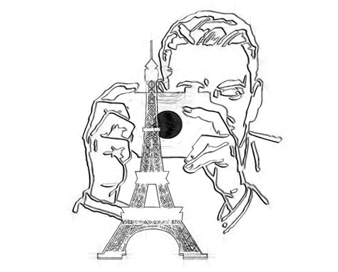 Eiffel Tower Drawing Outline At Explore Collection
