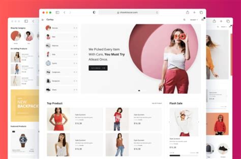 Ecommerce React Template