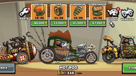 Hill Climb Racing 2 Hotroad Ultimate Skin 😍 Hcr2 Youtube