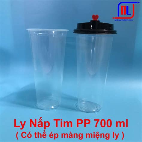 Ly Nắp Tim Pp 700ml