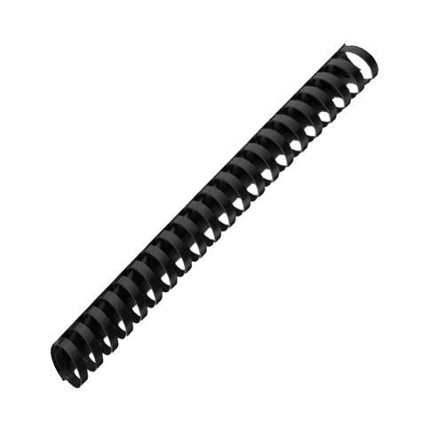 Binding Combs Ref Cb525 25mm 25mm Black Pk 100 Foska Delcity Ltd
