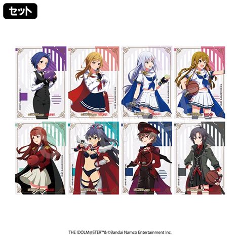 アイドルマスター ミリオンライブ！ トレーディング箔押しプラブロマイド Round1コラボverセット あ行アイドルマスター