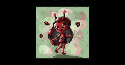 Ladybug Robot Ladybug Sticker Teepublic