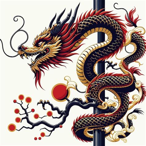 Premium Vector Dragon Vector