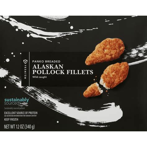 Publix Alaskan Pollock Fillets Panko Breaded 12 Oz Delivery Or