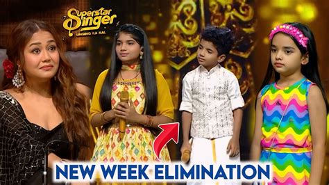 New Week Shocking Elimination Of Superstar Singer 3 Superstar Singer