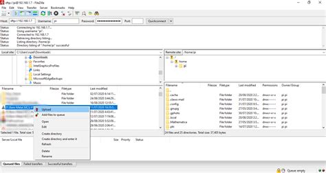 Raspberry Pi Filezilla Install Teroasis
