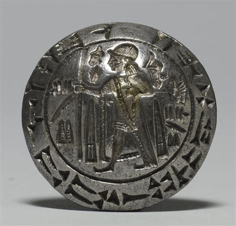 The Bilingual Seal Of Tarkasnawa King Of Mira Combining A Cuneiform