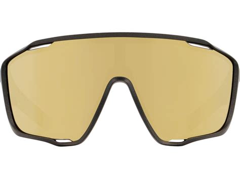 Red Bull Spect Eyewear Kraft Brown Gold Mirror Green Biker Boarderde