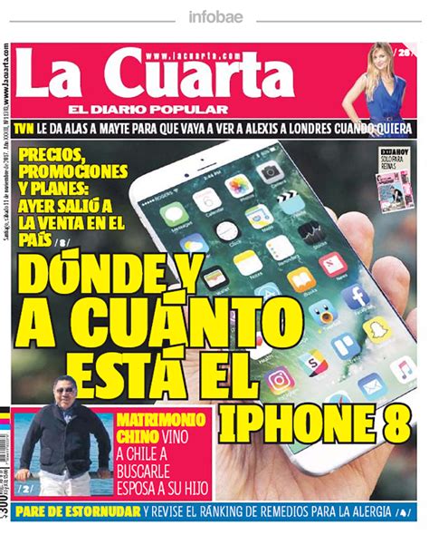 La Cuarta Chile 11 De Noviembre De 2017 Infobae