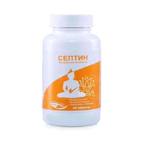 Септин (Septin, Punarvasu) природный антибиотик 60 таблеток купить в ...
