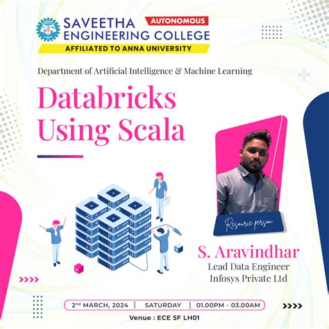 Databricks Using Scala Saveetha Engineering College