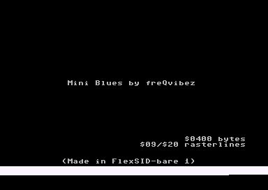 CSDb Mini Blues By Offence 2022