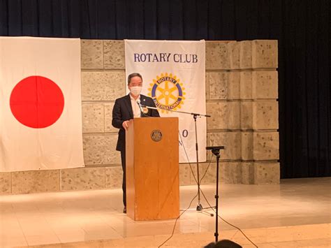 【第2781例会】英語暗唱大会の発表（奉仕プロジェクト委員会（青少年））（2022年10月20日例会） 西条ロータリークラブ