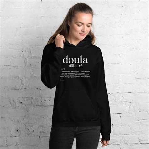 Doula Definition Hoodie Etsy