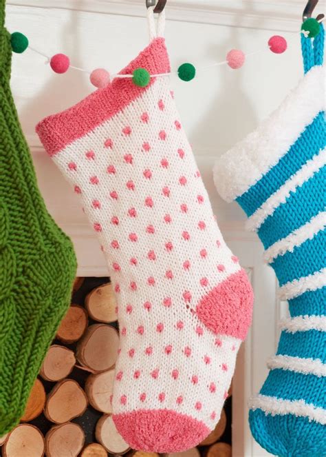 Pixie Dots Stocking Stocking Pattern Stockings Herringbone Blanket