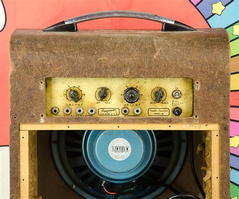 Vintage 1940s Ampower Model 80 Gutiar Amp All Tube Reverb