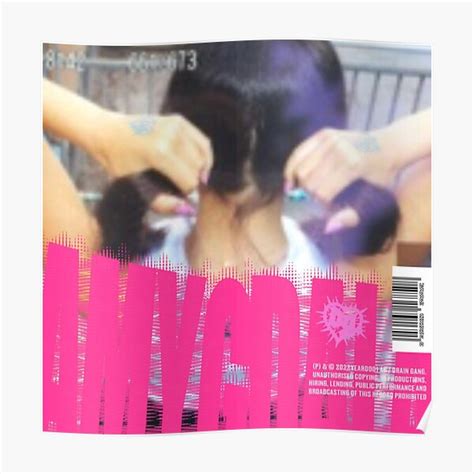 Bladee Ecco2k Amygdala Poster For Sale By Reygunn Redbubble